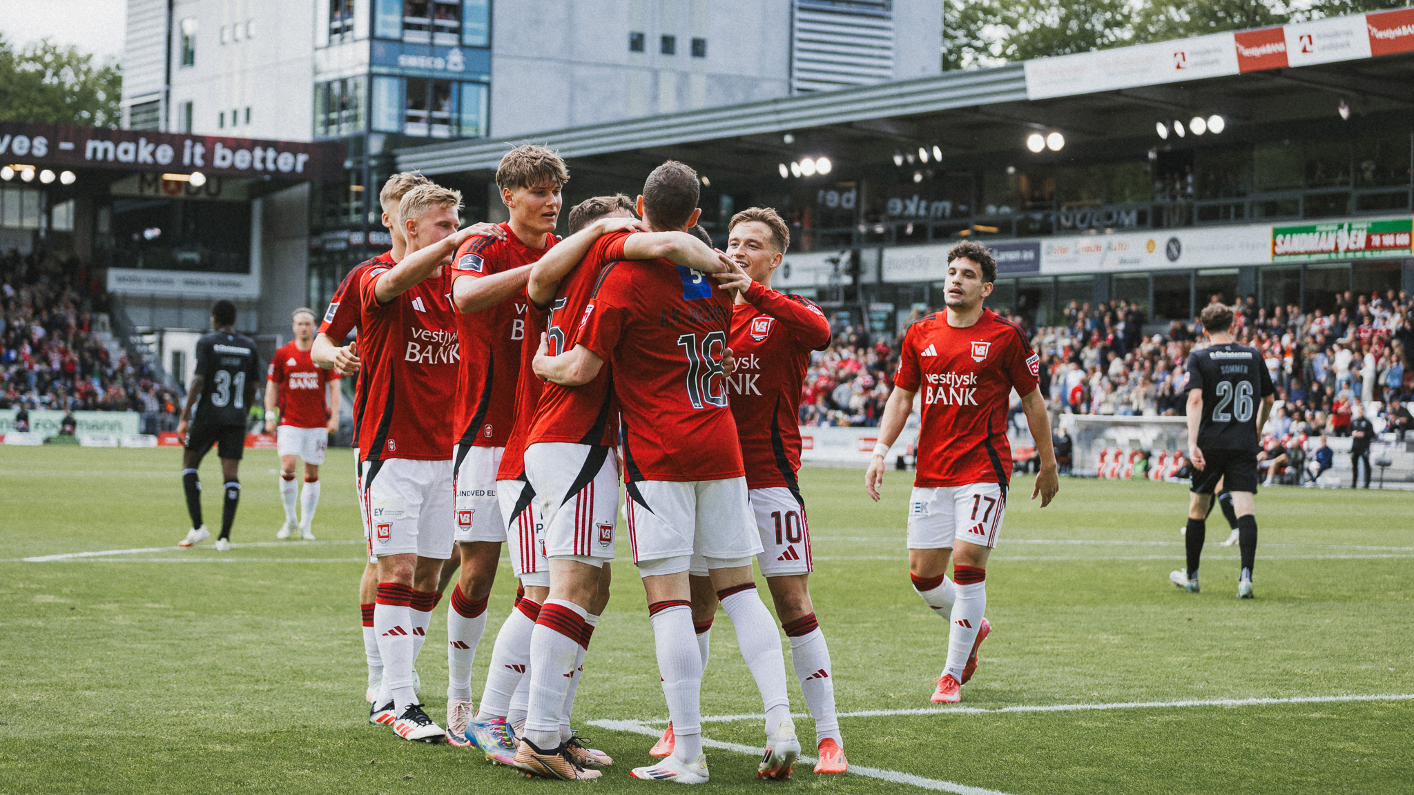 VB benyttede 29 spillere | Vejle Boldklub